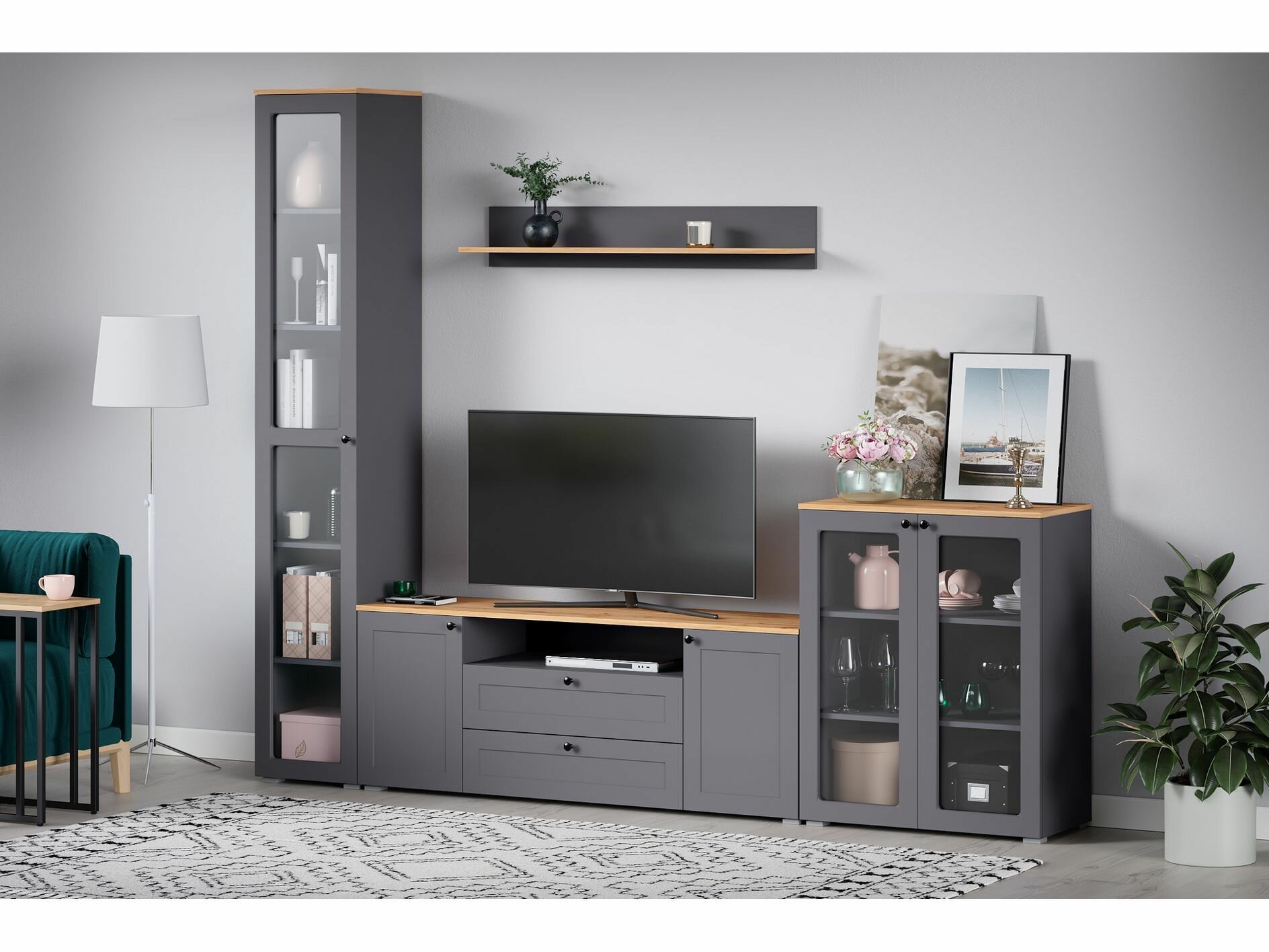 Гостиная Остин компл.1 280х42х230 см