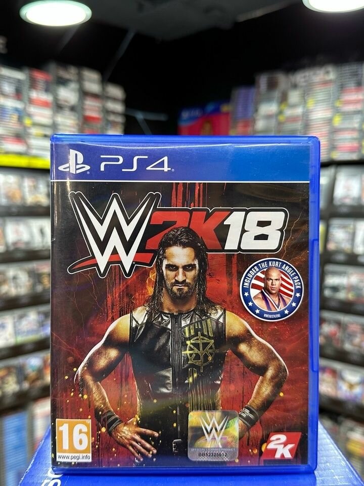 Игра WWE 2k18 PS4 (Box)