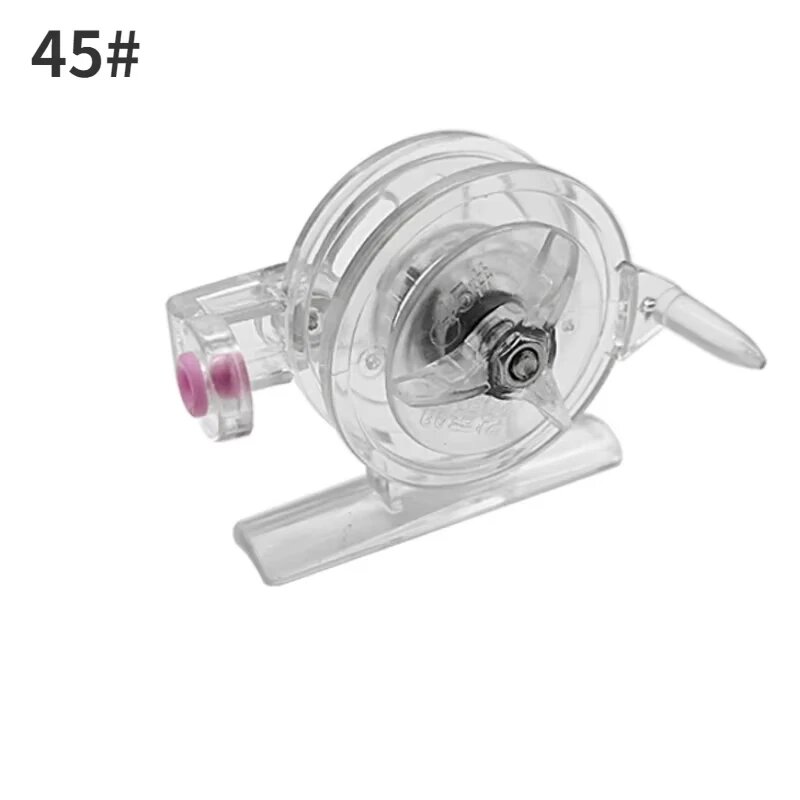 Колесо для зимней подледной рыбалки 45, # 55 # Катушка-катушка портативная мини-катушка для ловли нахлыстом для снасти для ловли карпа Pesca Iscas инструменты аксессуары