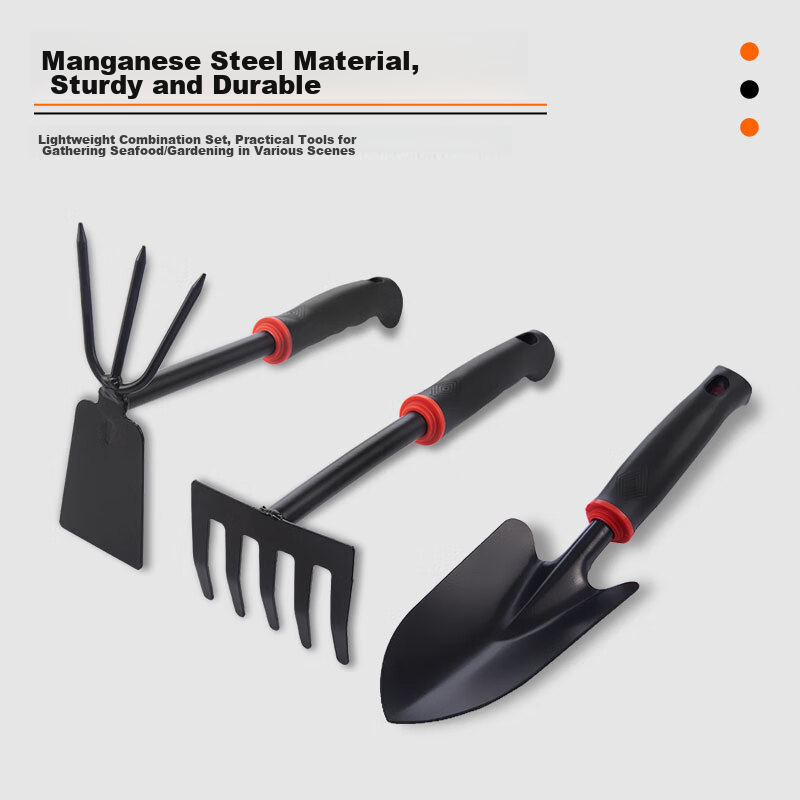 Suncojia Beach Combing Tool Set： Shovel, Hoe, Sand Digging Tools, Collapsible Bucket, Fishing Net, Crab Tongs, Gloves
