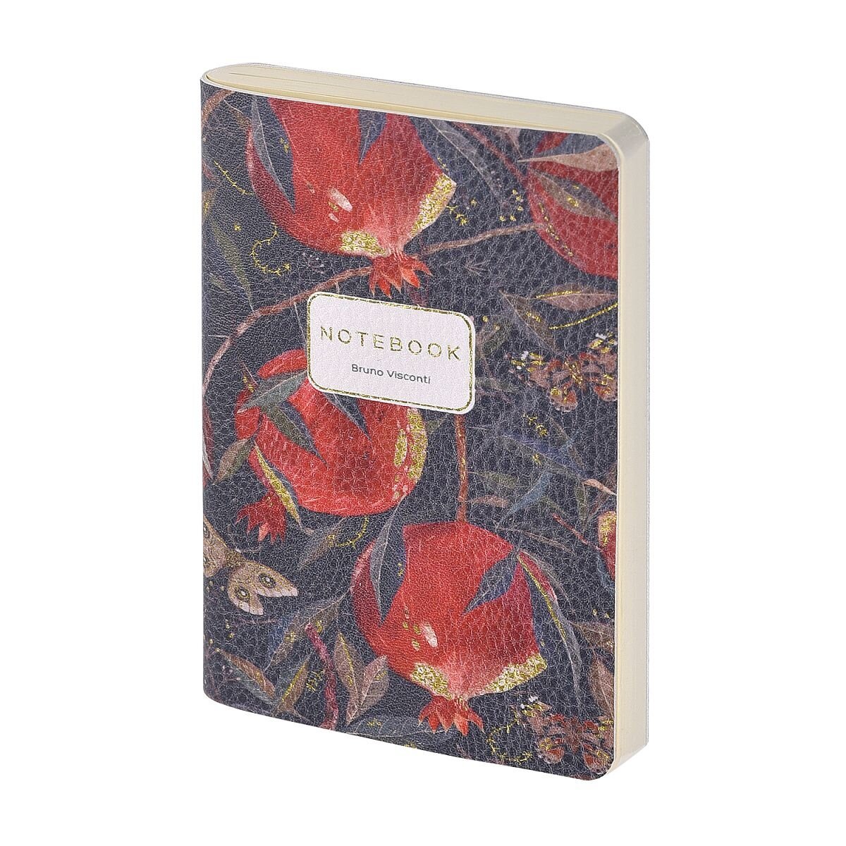 Записная книжка Bruno Visconti "Гранат", А5, 60 листов, кожзам, мягкая обложка, линия (7-60-1316/06)