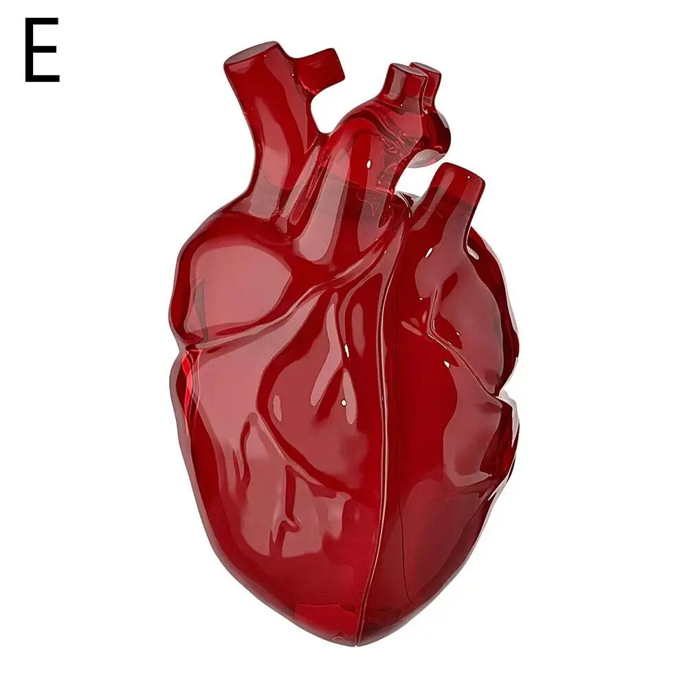 Чехол для наушников Airpods 4 сердце red