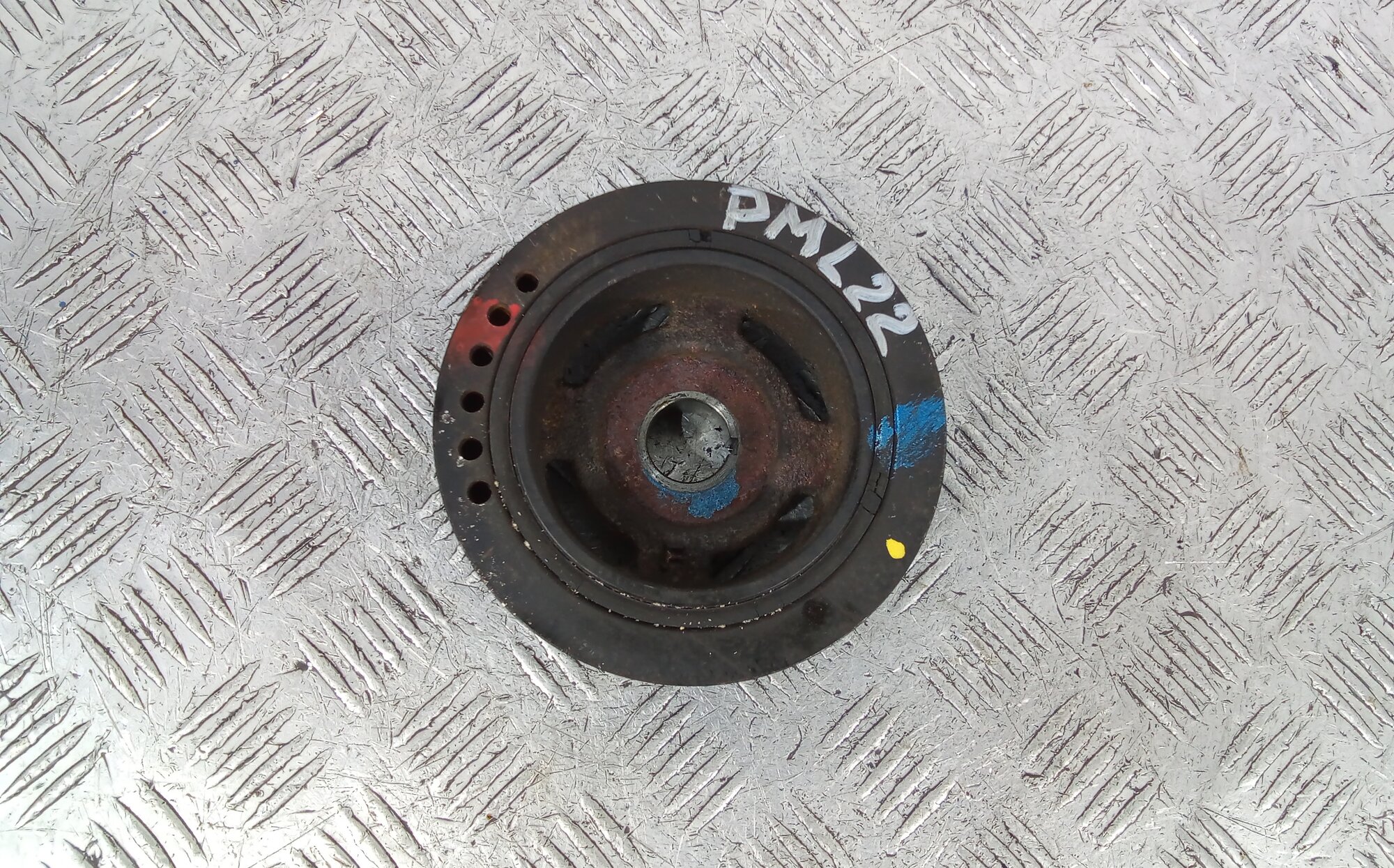 Шкив коленвала демпферный бензиновый CHEVROLET SPARK M300