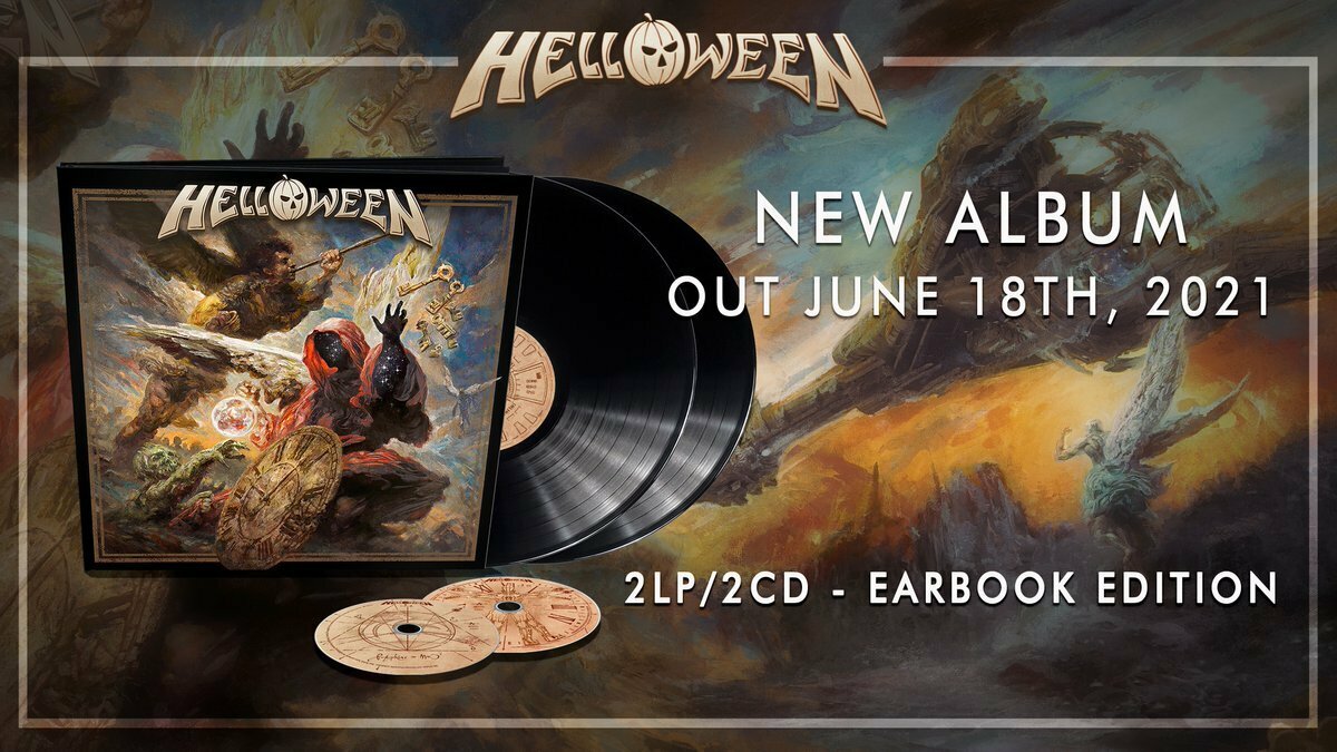 Helloween. Helloween (2LP+2CD earBOOK Edition / Black Vinyl) — фото 1