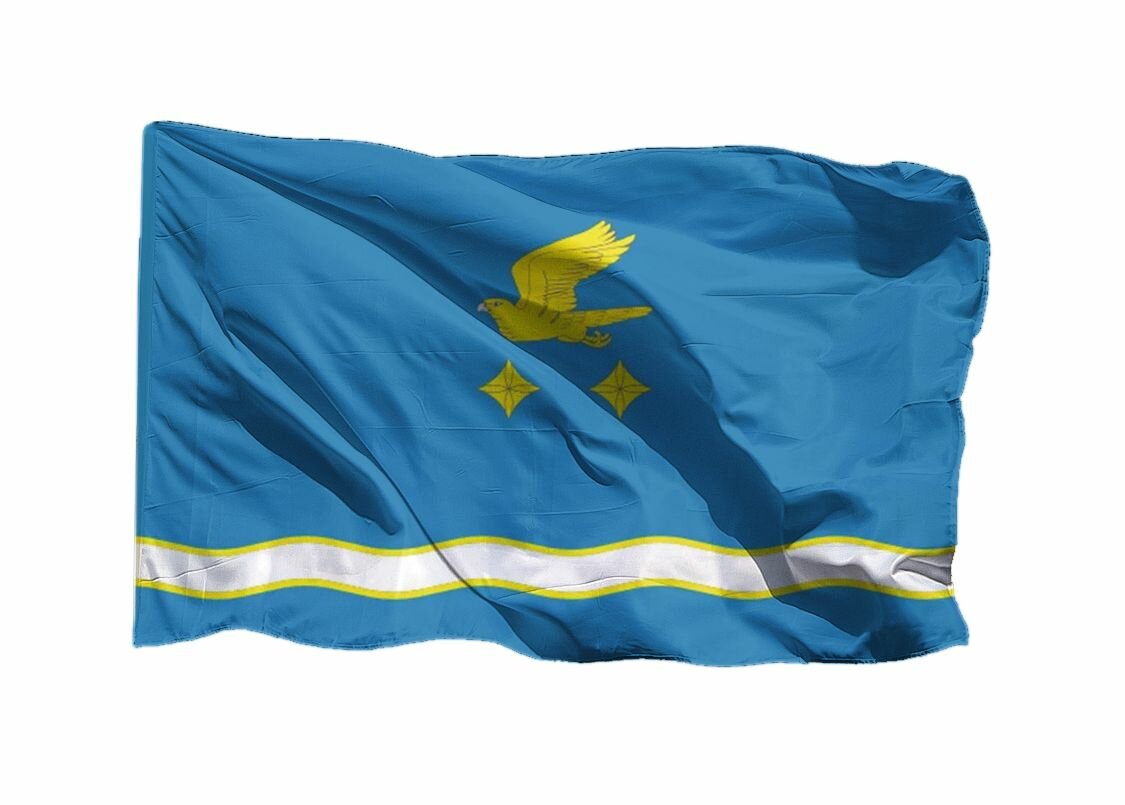 Флаг Ступино на сетке, 70х105 см - для уличного флагштока