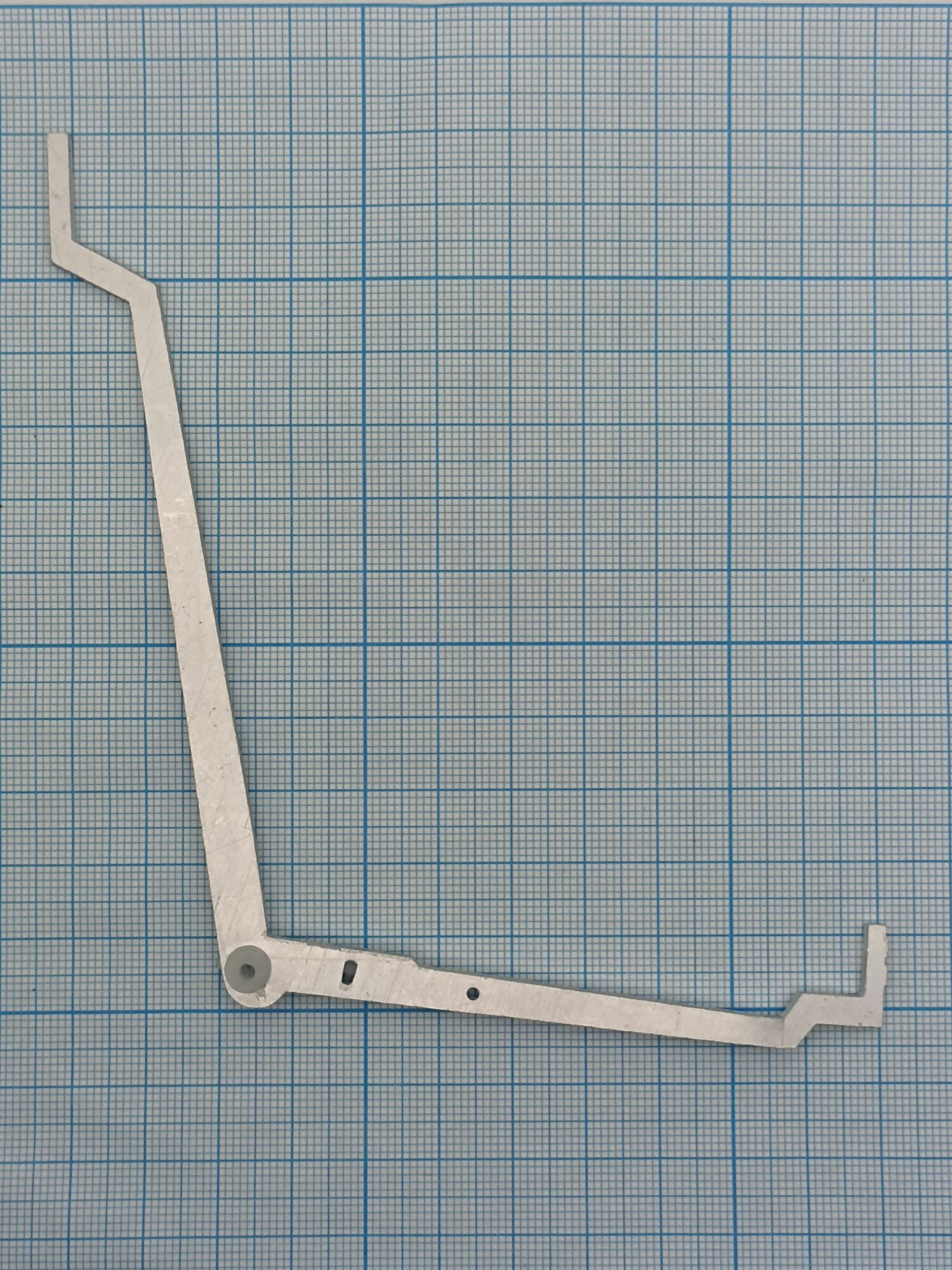Рычаг длинный для металлической механики баяна