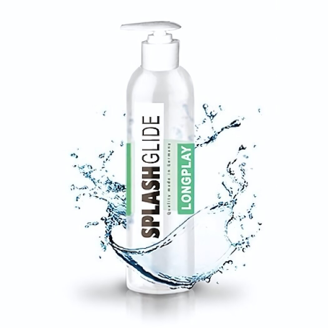 Гель-лубрикант пролонгирующий Splashglide «Long Play Prolong», 250 мл, водная основа, гипоаллергенный, с алоэ и мятой