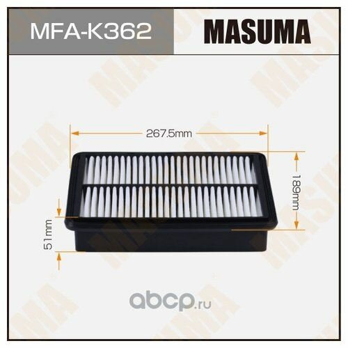 Фильтр воздушный Masuma MFAK362