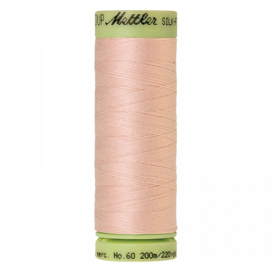 Нить для машинного квилтинга SILK-FINISH COTTON 60, 200 м 0600 Flesh