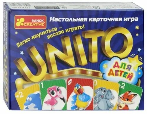 Карточная игра "UNITO" для детей "Ранок"