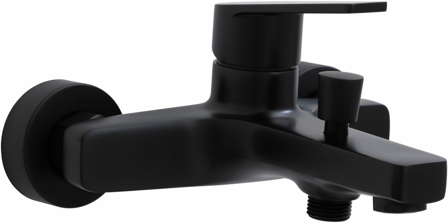 Смеситель для ванны Allen Brau Eclipse 5. E1003-31 черный матовый