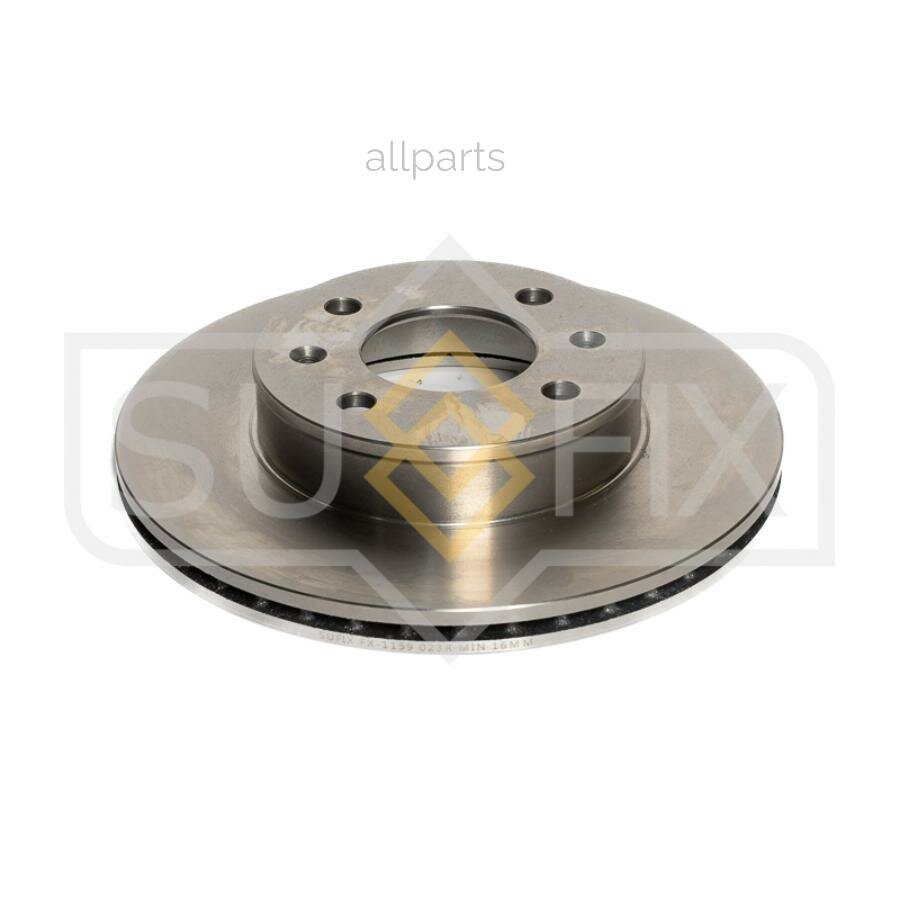 SUFIX FX-1159 Диск тормозной вентилируемый передний (241x18)