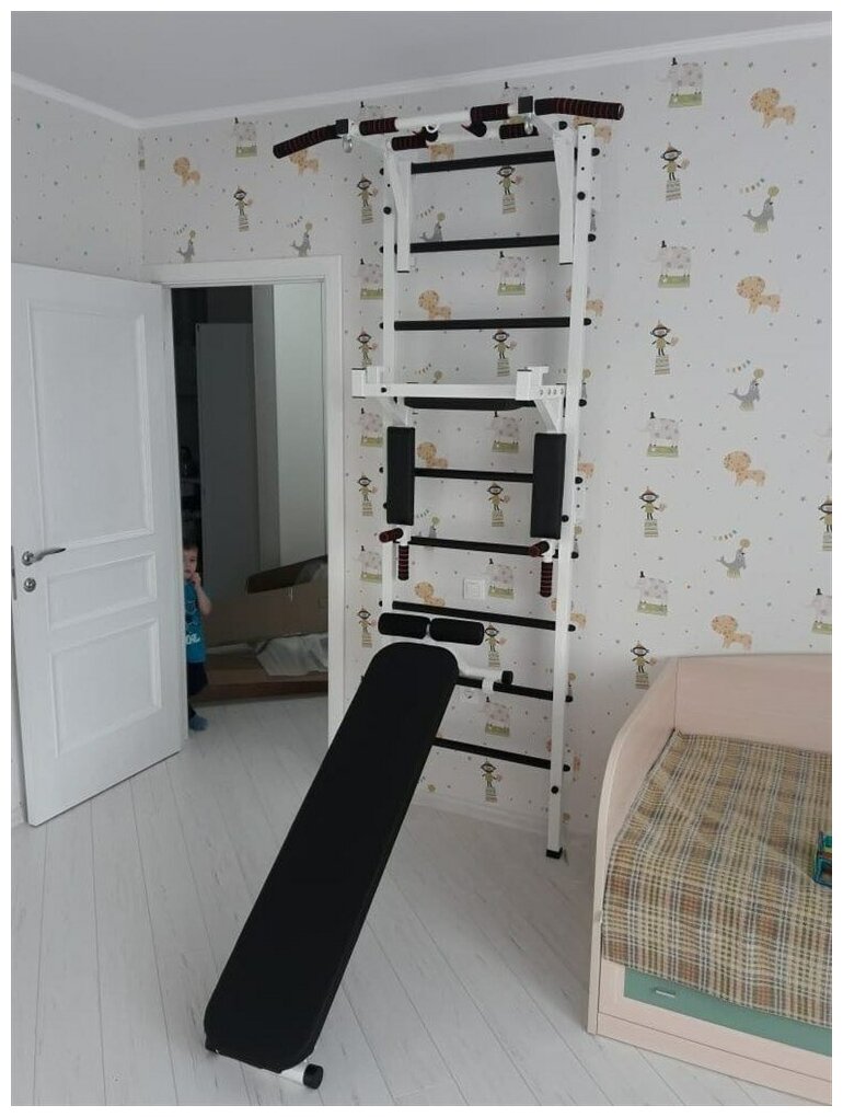 Усиленная шведская стенка Светофор М-2, белый