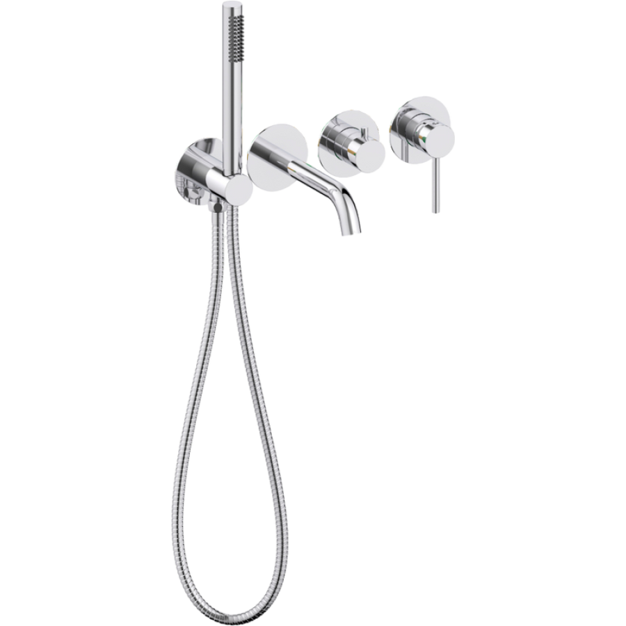 Встраиваемый смеситель для душа и ванны Timo Saona 2314/00YSM С внутренней частью, хром