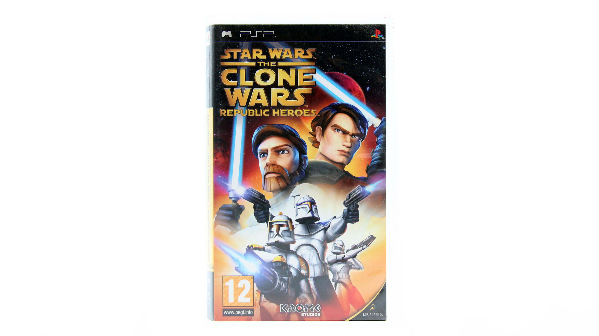 Star Wars The Clone Wars Republic Heroes (PSP, Английский язык)