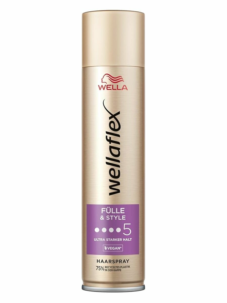 Wella Лак для волос Wellaflex Fulle&Style/Плотность и Стиль-5, ультрасильная фиксация