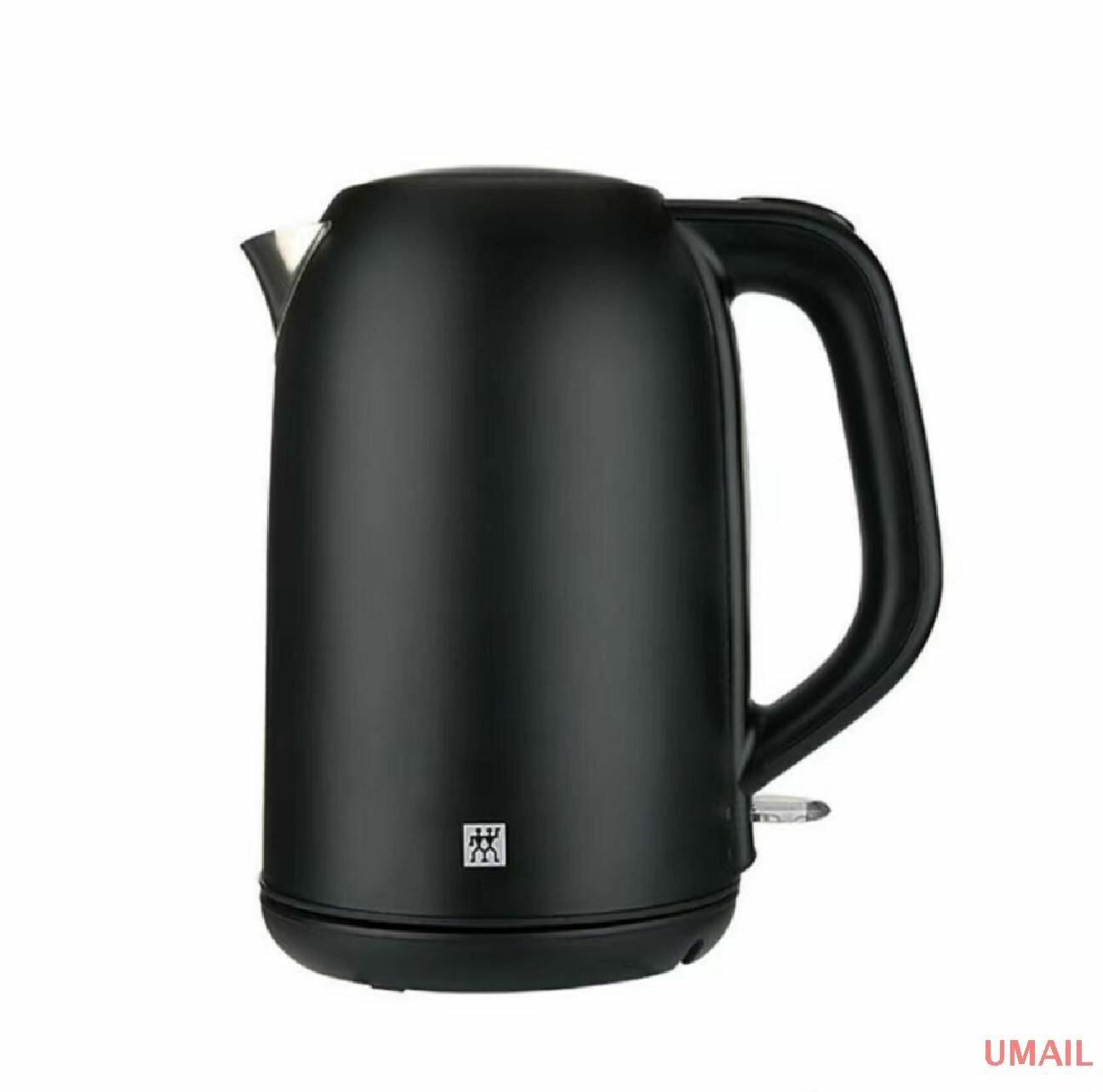 Чайник ZWILLING D794, нержавеющая сталь, 1.7л, черный, автоотключение