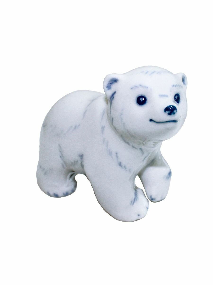 Скульптура Галактика г. Гжель Медвежонок Лапка