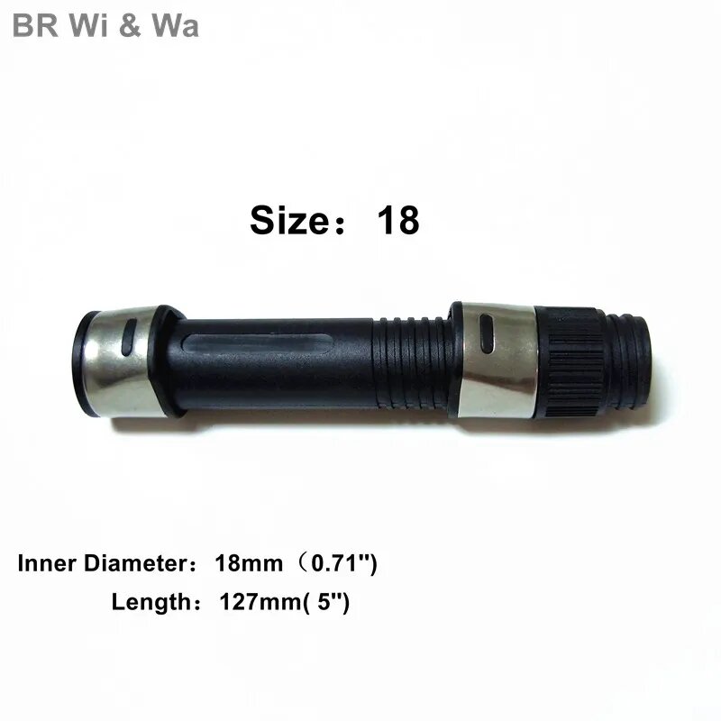 Катушкодержатель BR Wi & Wa DPS #16 / #17 / #18 / #20 / #22 серебристый DPS-M18 silver