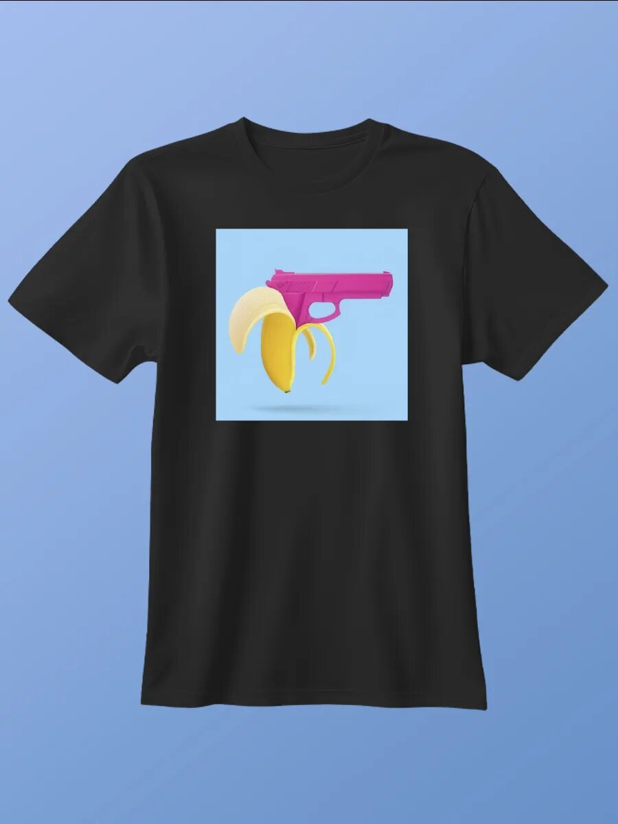 Футболка с бананом
