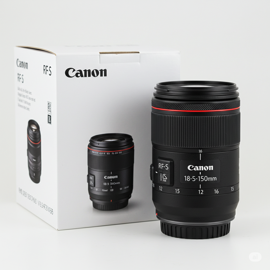 Canon RF-S 18-150mm F/3.5-6.3 IS STM Original Box Lens: The Versatile All-in-One Zoom for EOS R APS-C