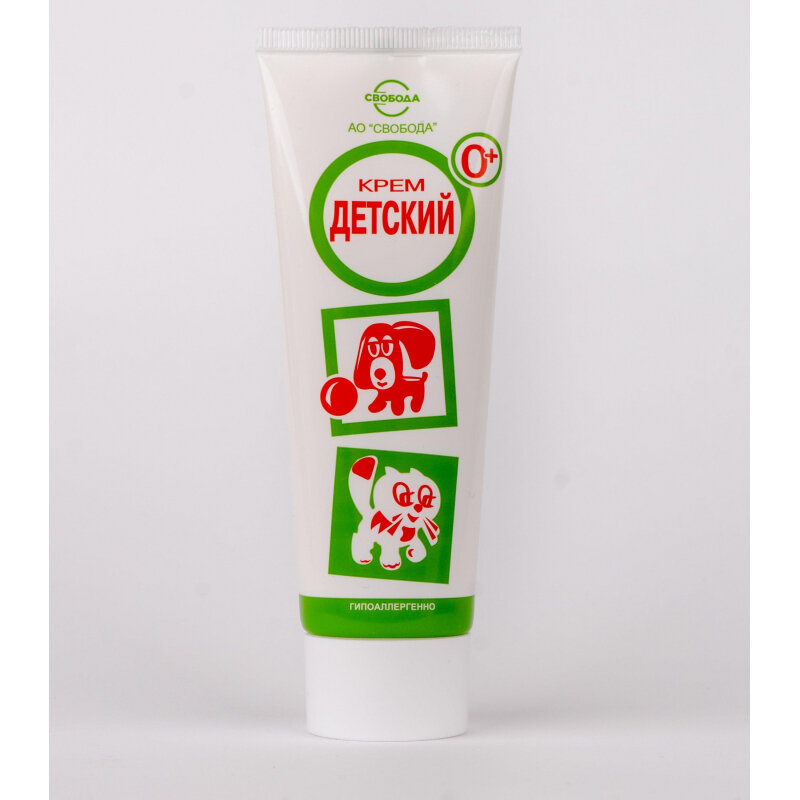 Крем Свобода детский, в ламинированной тубе, 68 г