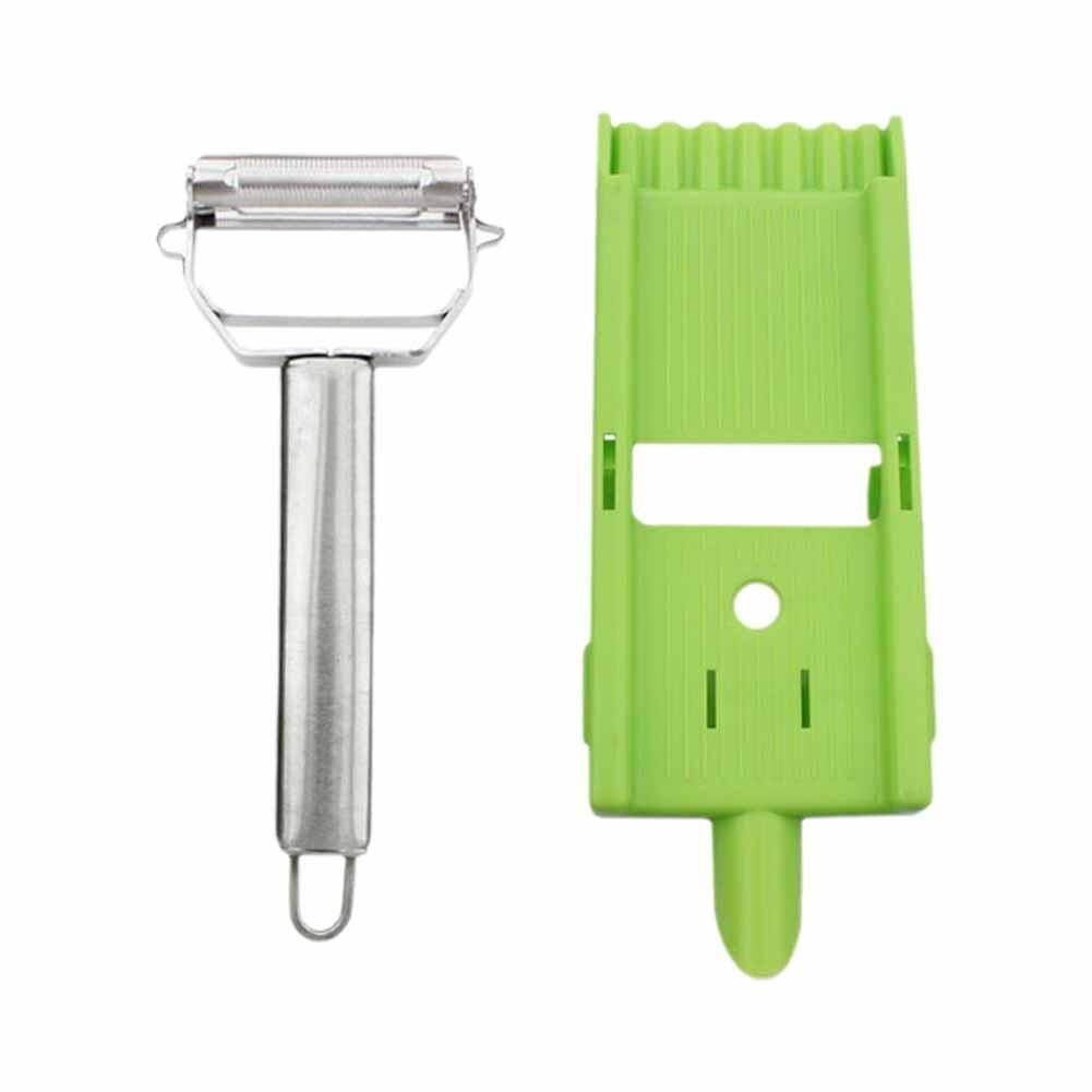 Многофункциональная овощечистка с двойным ножом из нержавеющей стали