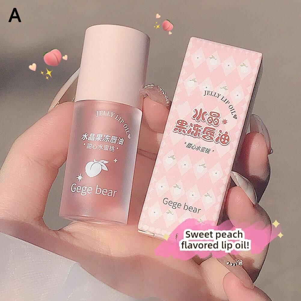 Блеск для губ, Gege bear, Постоянный, увлажняющий, начинающий, натуральный, повседневный