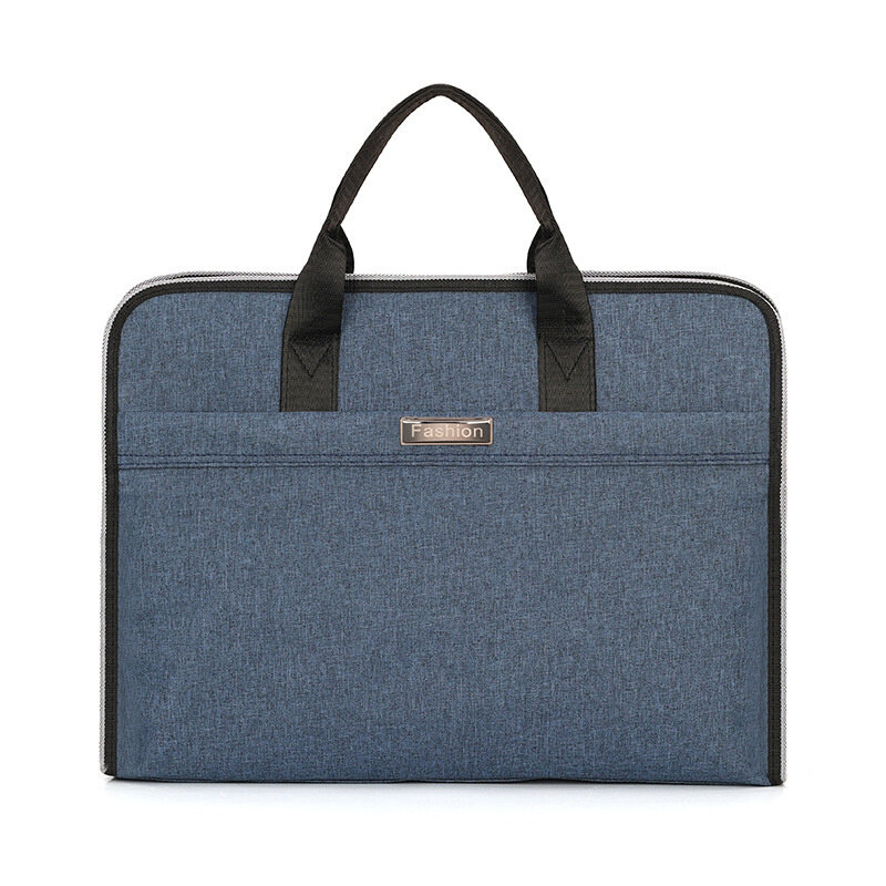 Большая вместительная сумка-тоут из ткани Оксфорд, мужская 14-дюймовая компьютерная сумка, деловой п
