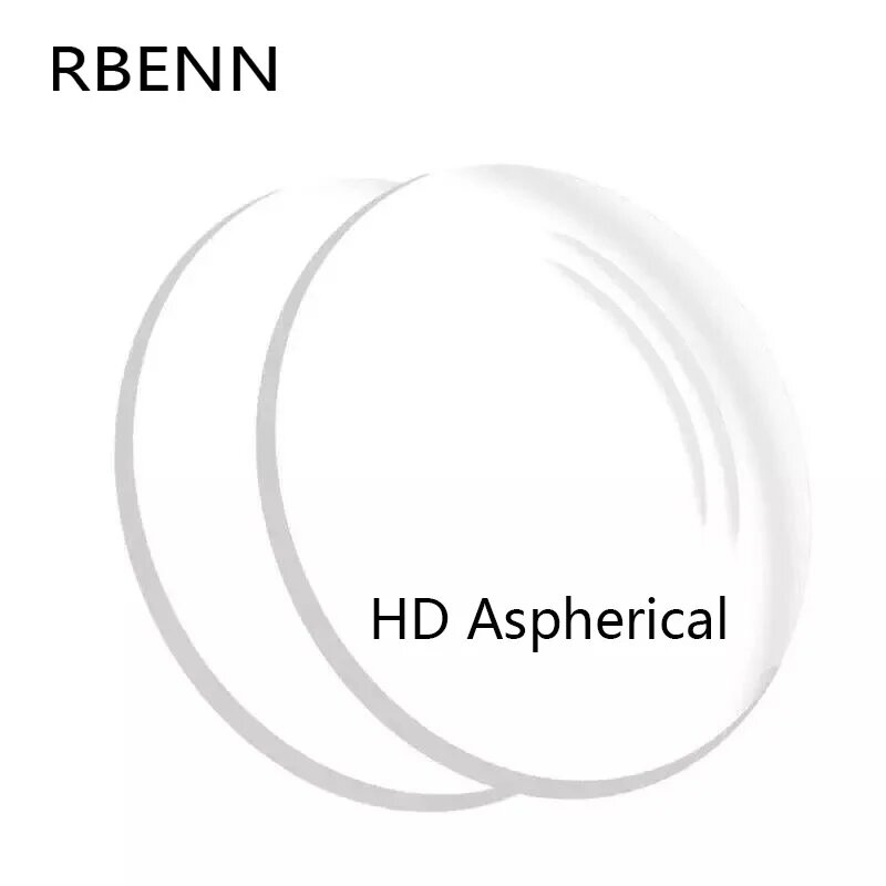 RBENN Очки по рецепту, линзы HD Aspherical, индекс 1.56