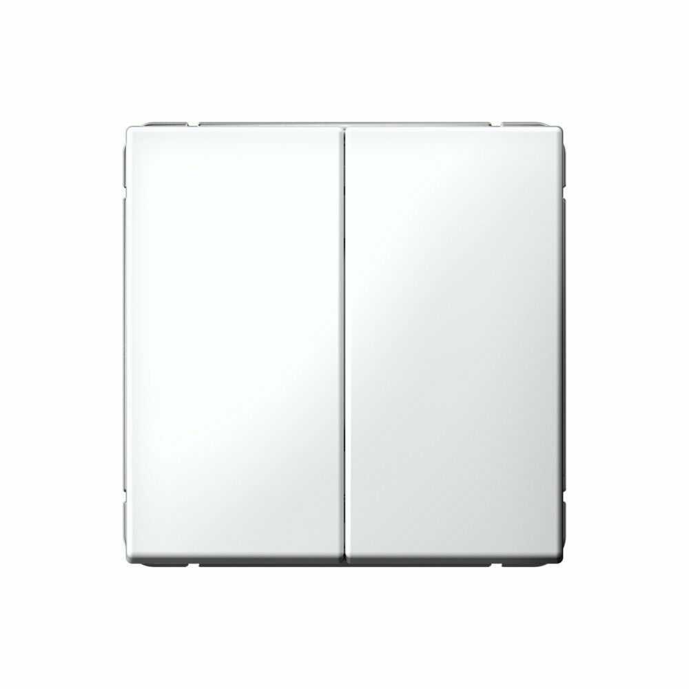 Systeme Electric ArtGallery Белый Выключатель 2-клавишный кнопочный, сх.2, 10А, механизм, GAL000117