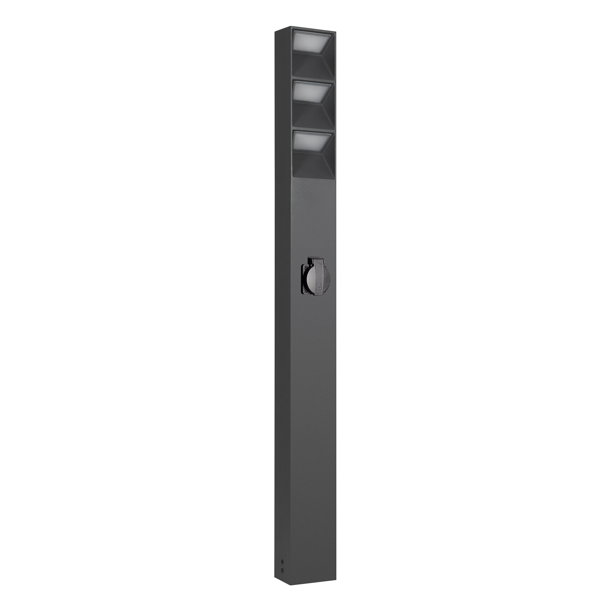 Светильник LGD-TILLIS-BOLL-SOCKET-H900-12W Warm3000 (GR, 92 deg, 230V) (Arlight, IP54 Металл, 3 года) 055038