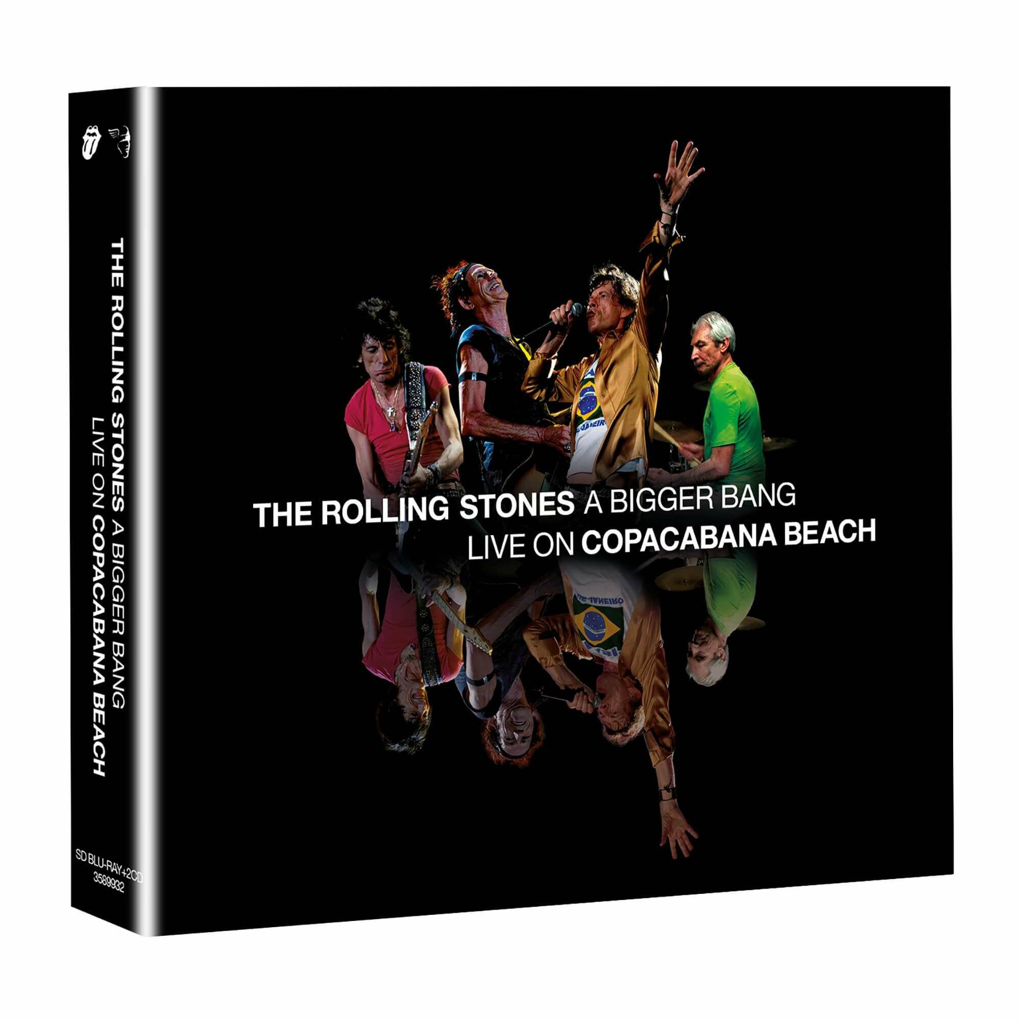 Диск The Rolling Stones - A Bigger Bang: Live On Copacabana Beach 2006 (2 CD)