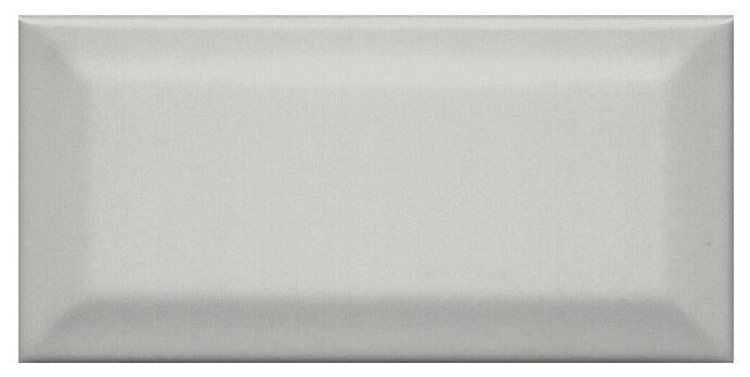 Керамическая плитка Kerama Marazzi Клемансо 16053, 7,4х15 серый грань 80шт (цена за 1 уп - 0,89 кв. м)