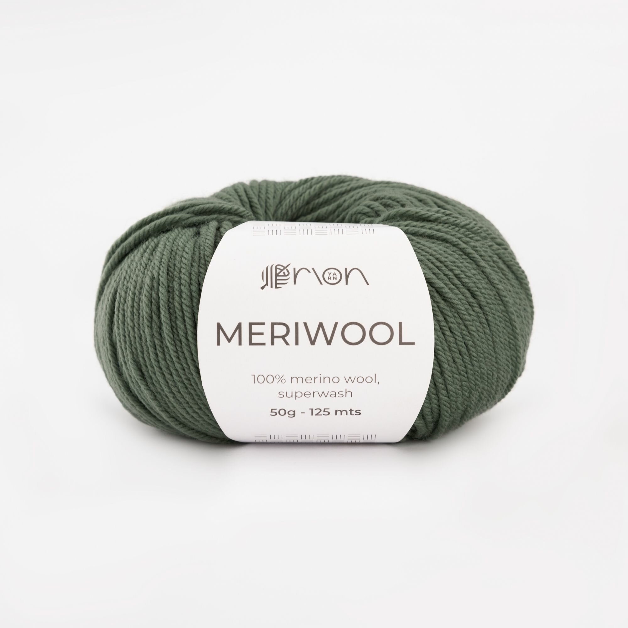 Пряжа для вязания Orion Yarn Meriwool (8581 Forest Green) 4 мотка по 50 г/125 м