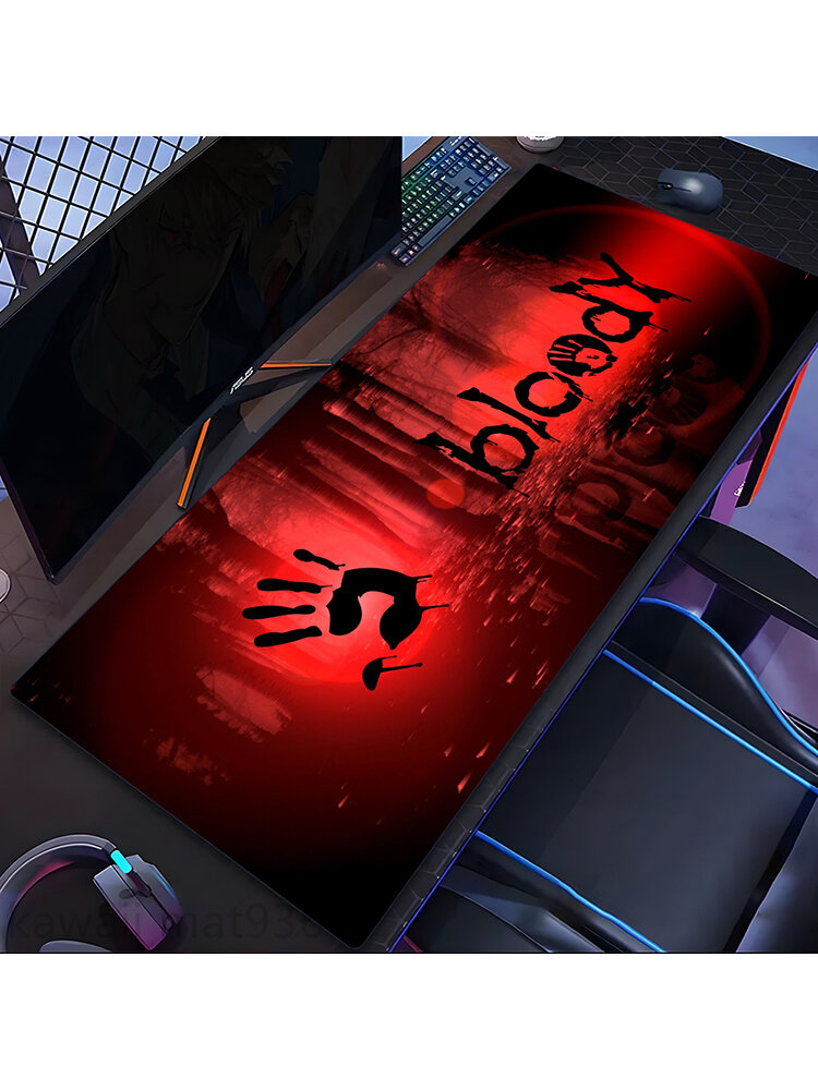 Коврик для мыши Bloody Ghost, 40x90cm, нескользящее основание, прошитые края