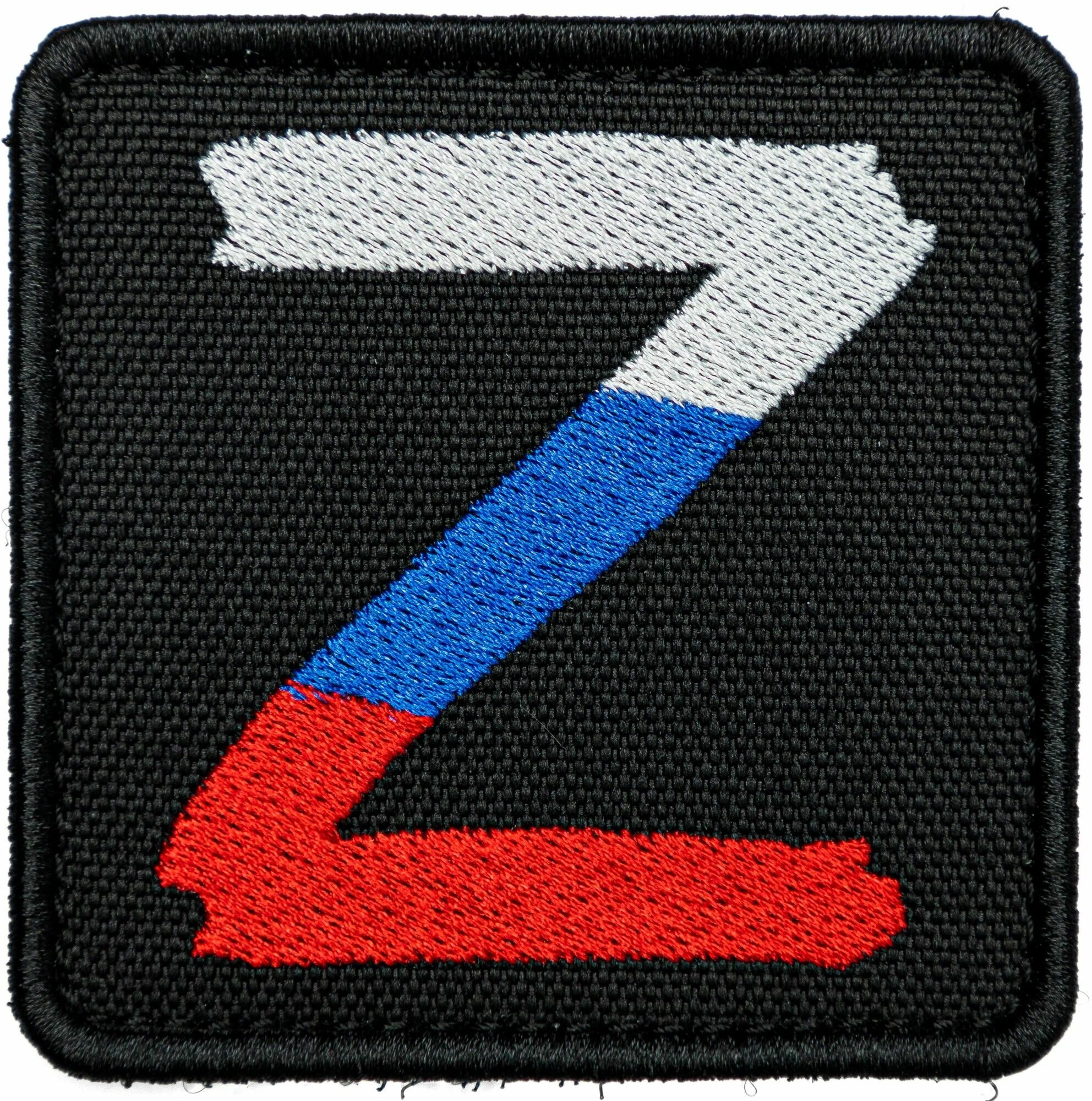 Шеврон на липучке Триколор Z