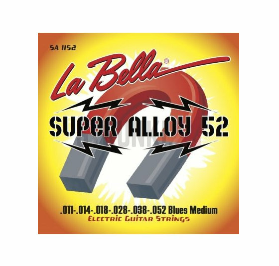 Струны для электрогитары La Bella Medium SA1152, 11-52