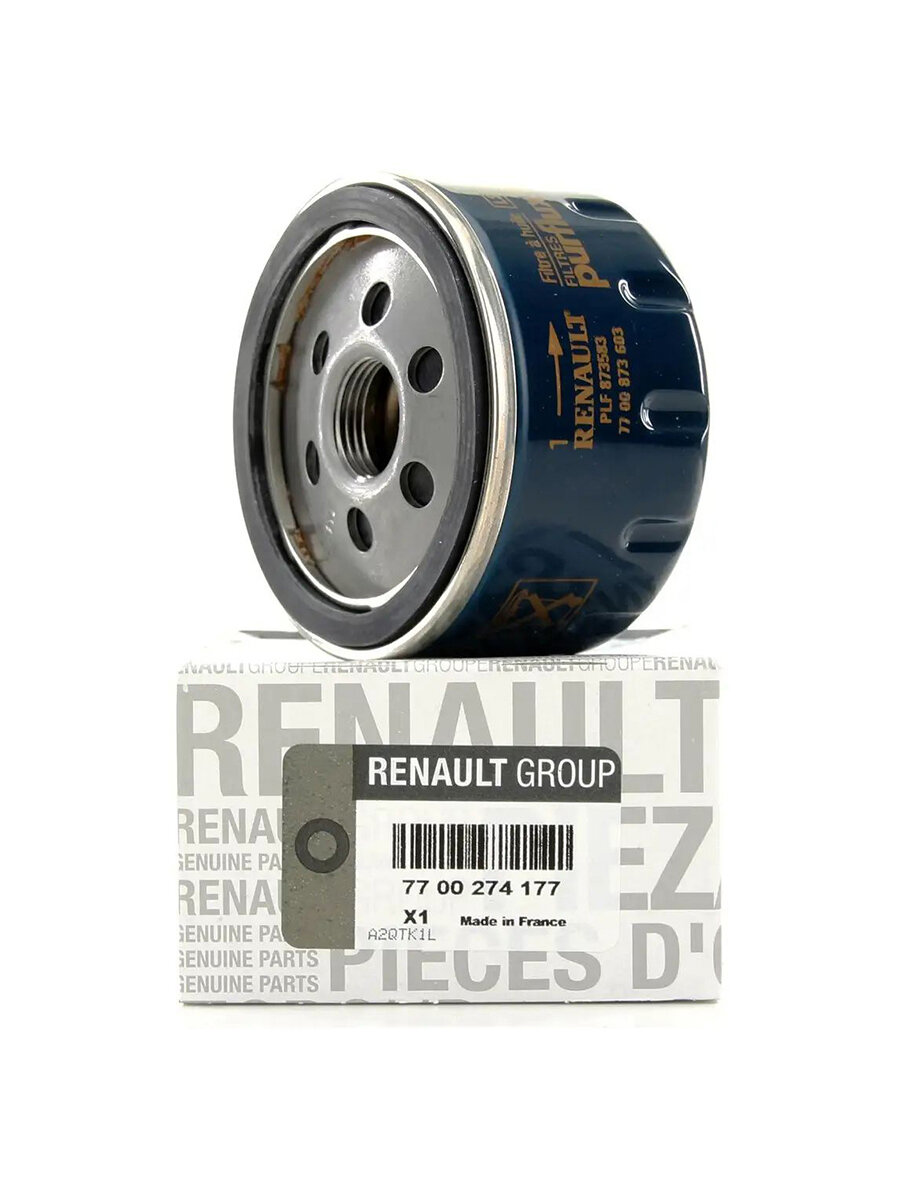 Фильтр масляный Renault для OPEL, Renault, Nissan, Lada, Mitsubishi 77 00 274 177