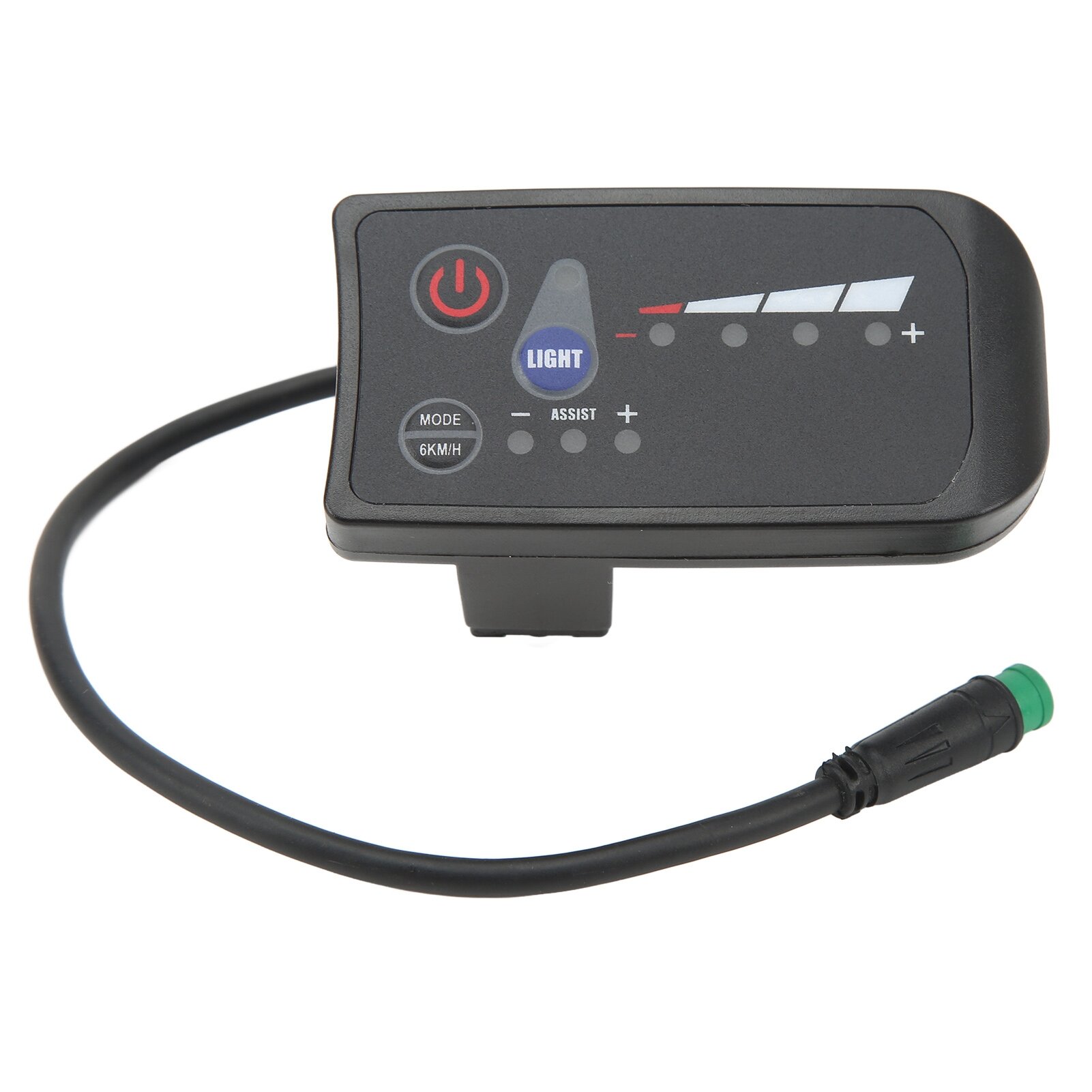 Дисплей Для Электровелосипеда: ABS-Пластик Водонепроницаемый Корпус - Яркий LED-Экран С Показанием Скорости И Уровня Заряда - Универсальный Велокомпьютер Для Электровелосипедов И Скутеров С Рабочим Диапазоном От -20°C До 60°C