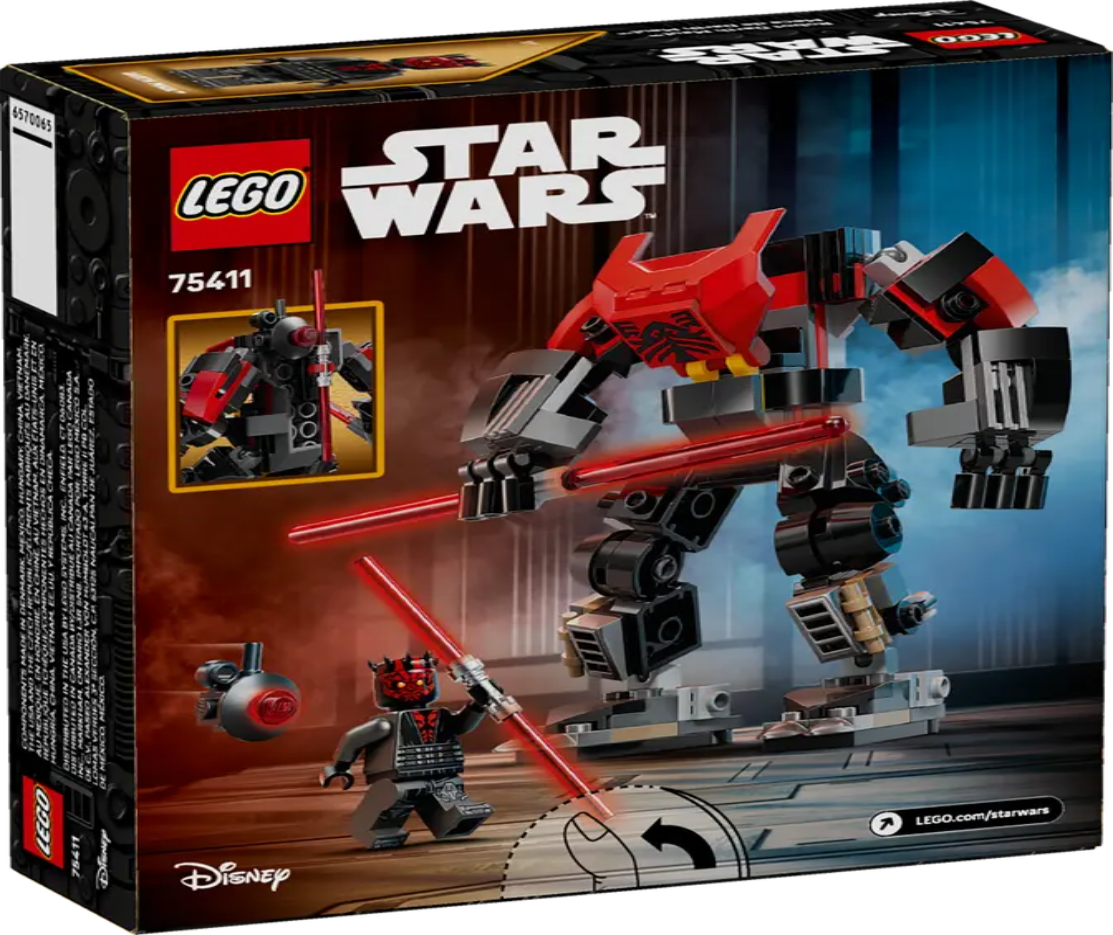 Конструктор LEGO Darth Maul Mech 75411, 143 дет.