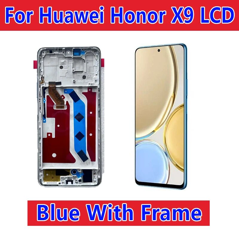 Для Huawei Honor X9 экран в сборе, экран мобильного телефона X30 X9 5G, ЖК-дисплей ANY-NX1, внутренние и внешние экраны X9, X30
