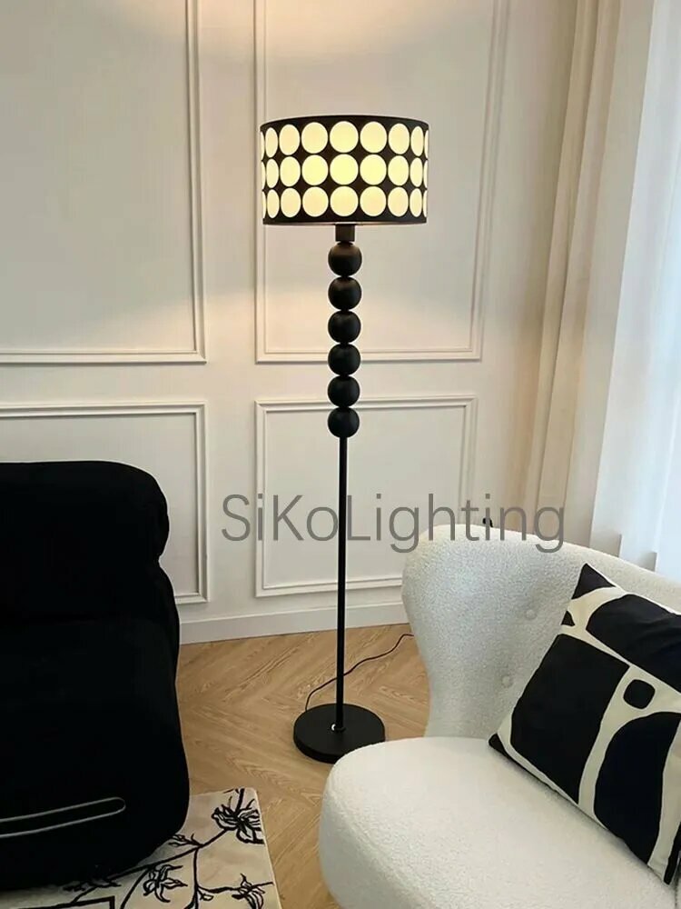 Ретро-торшер Bauhaus в стиле Баухаус, гостиная кремового цвета, элитная атмосфера спальни, торшер16 Вт