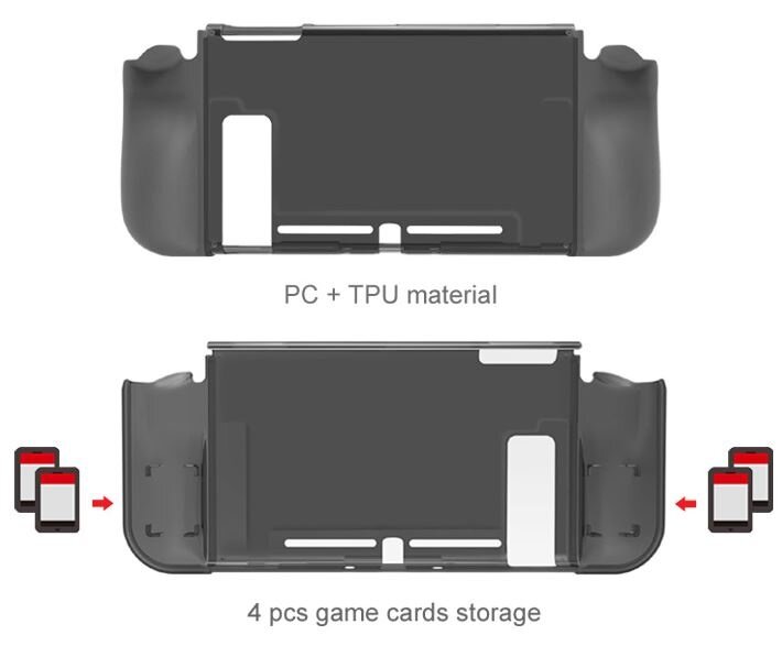 Набор аксессуаров для Nintendo Switch Protective Pack (Dobe TNS-1899) — фото 1