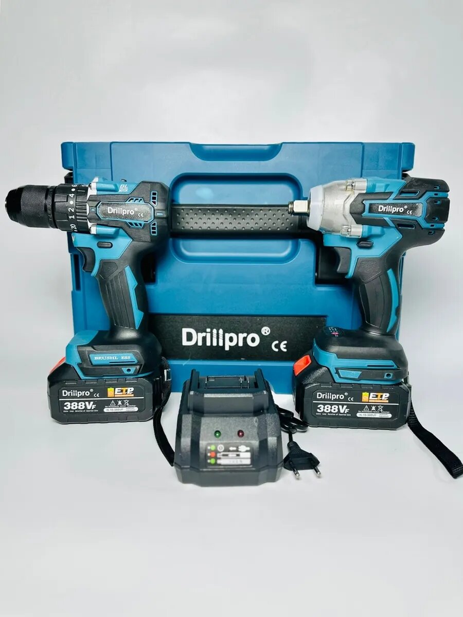 Гайковерт и шуруповерт ДриллПро 3 Ач