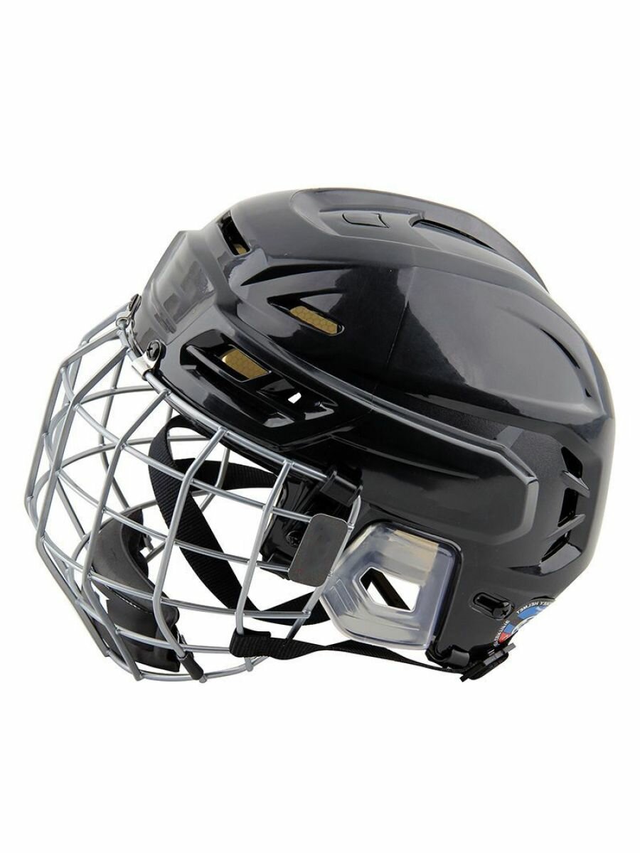 Шлем для хоккея с шайбой, тактический Спортивный регулируемый, для регби, хоккейный шлем на все лицо, для взрослых, защитное снаряжение