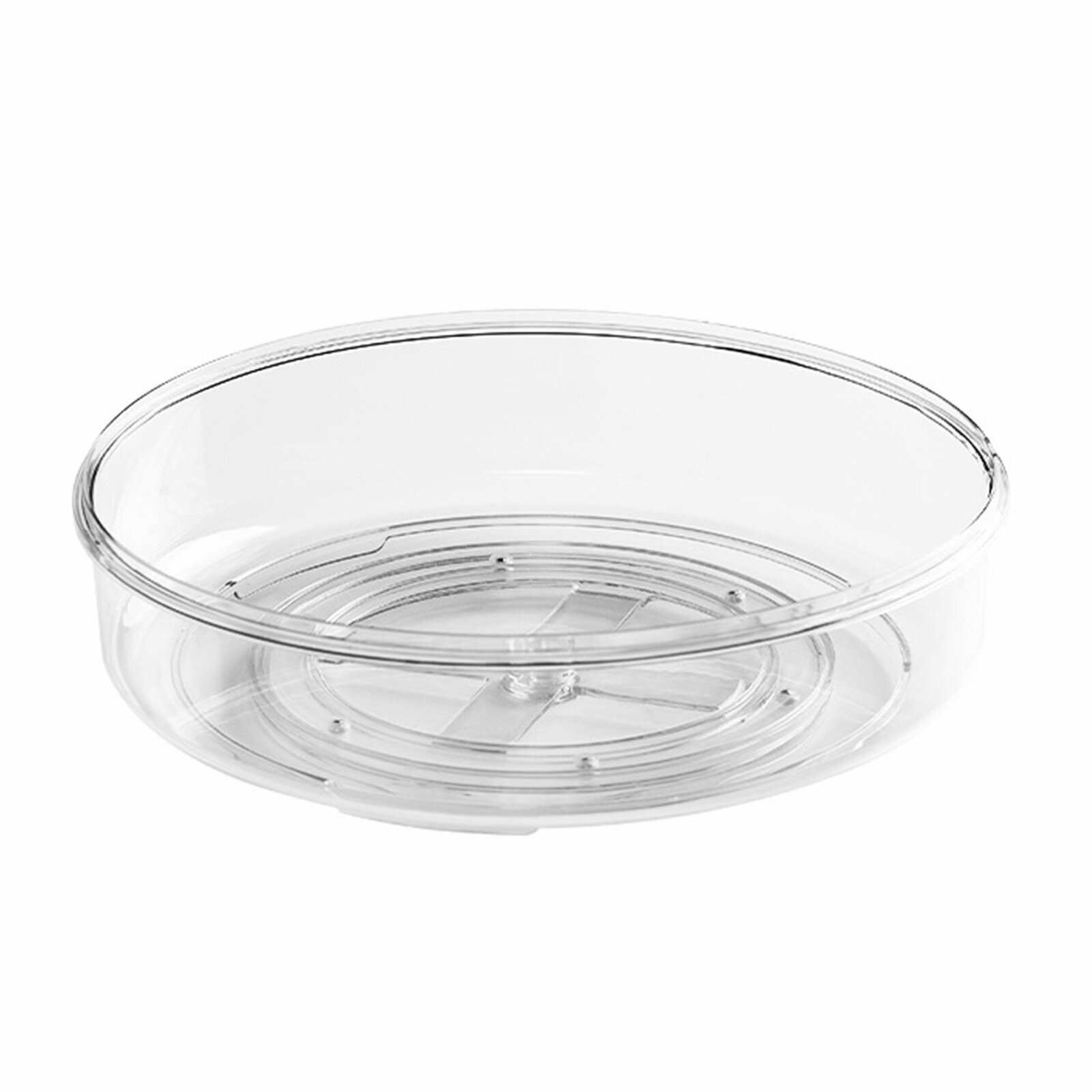 Кухонный вращающийся лоток для хранения, поворотный стол, органайзер, полка, прозрачный круглый контейнер для баночки для приправ и специй