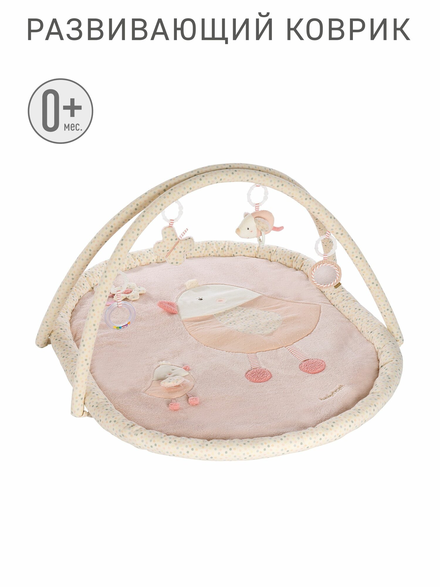 Развивающий коврик Птичка