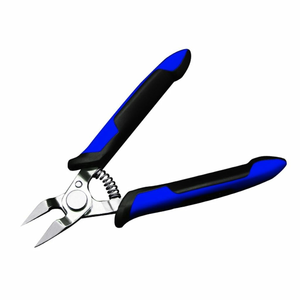 7-дюймовые круглые кусачки, превосходные режущие задние пружинные ножницы, диагональный электронный инструмент