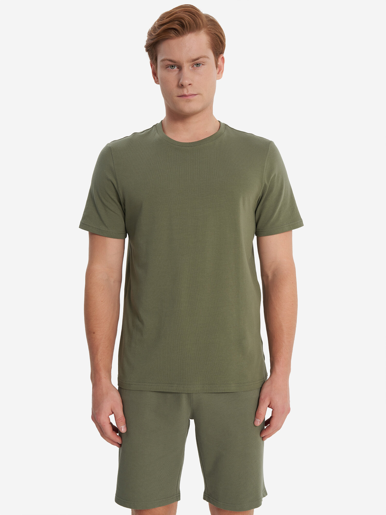 Футболка спортивная MATRIX SPORT MSM T-Shirts, размер 48, милитари — фото 1